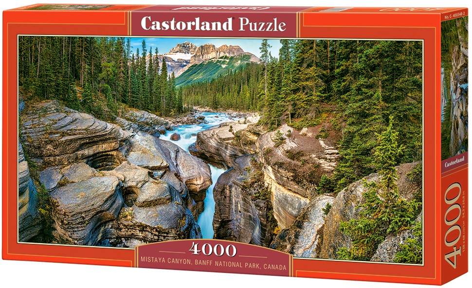 Mistaya Canyon, Banff National Park, Canada Puzzel (4000 stukjes ...