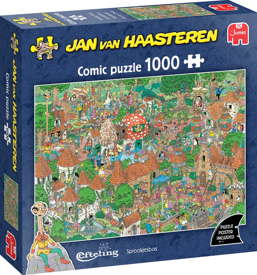 Jan van Haasteren - Efteling Sprookjesbos Puzzel (1000 stukjes) - kopen ...