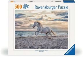 Paard op het Strand Puzzel (500 stukjes) - kopen bij Spellenrijk.nl