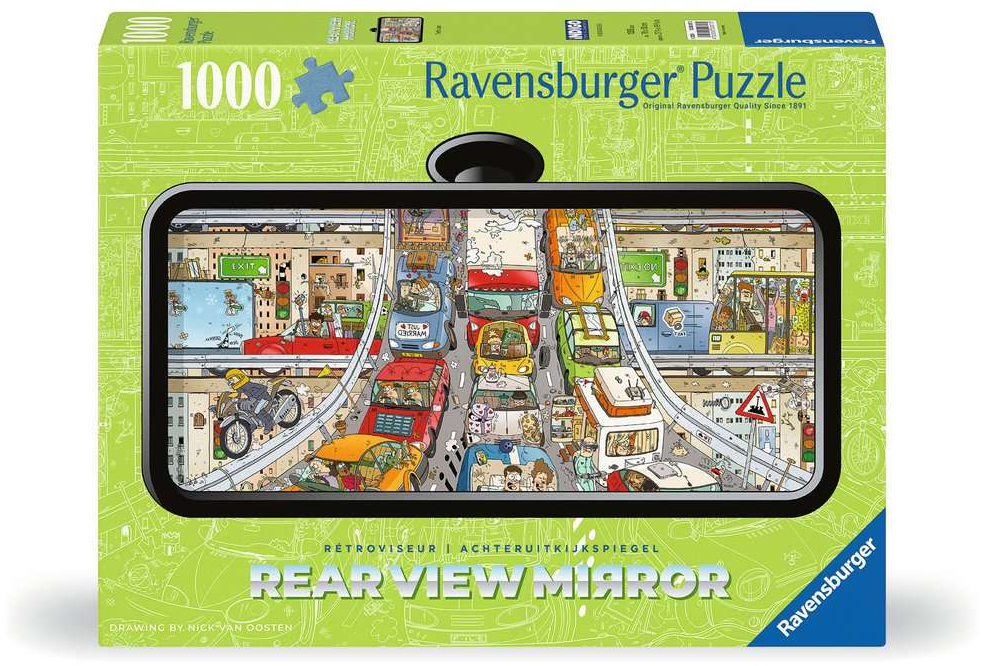 Verkeerschaos Puzzel (Rearview Mirror) (1000 stukjes) - kopen bij ...