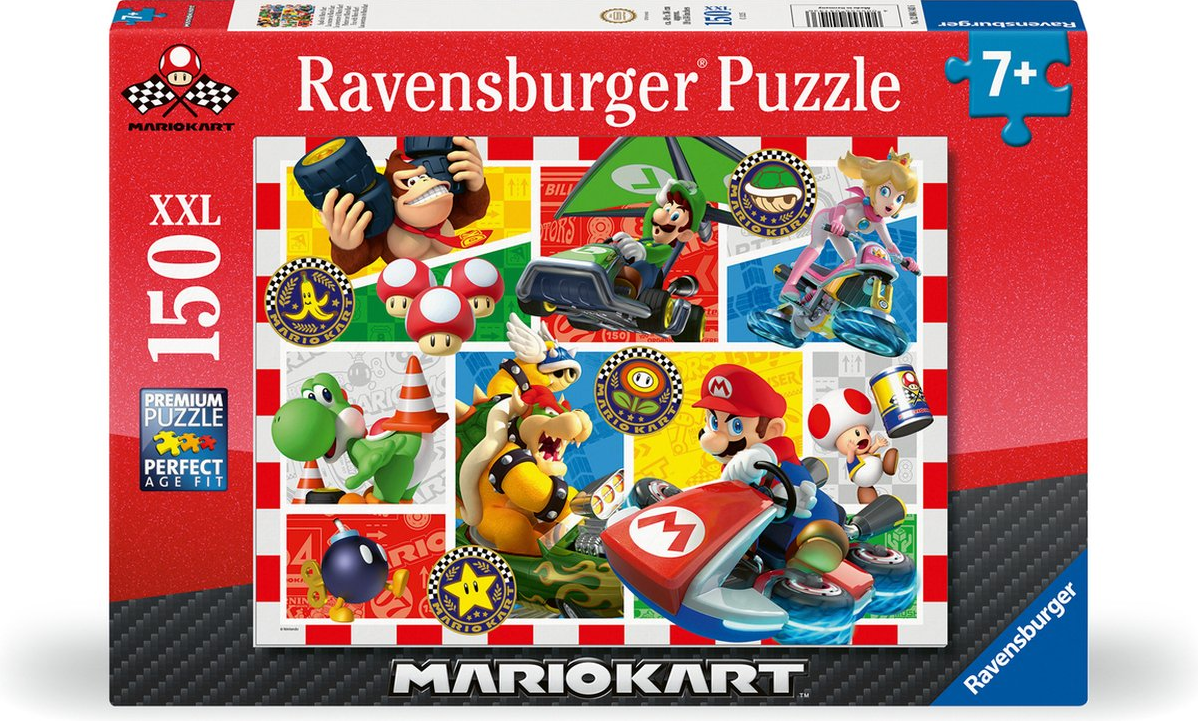 Mario Kart Puzzel (150 XXL stukjes) - kopen bij Spellenrijk.nl