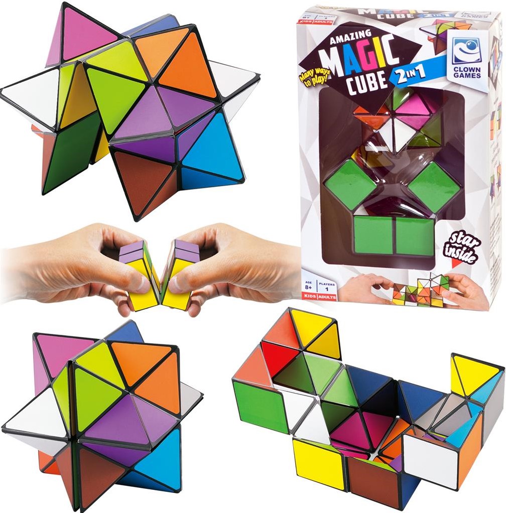 Clown Magic Cube 2-in-1 - kopen bij Spellenrijk.nl