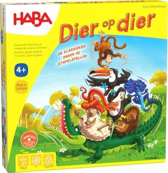 Dier op Dier - Kinderspel - kopen bij Spellenrijk.nl