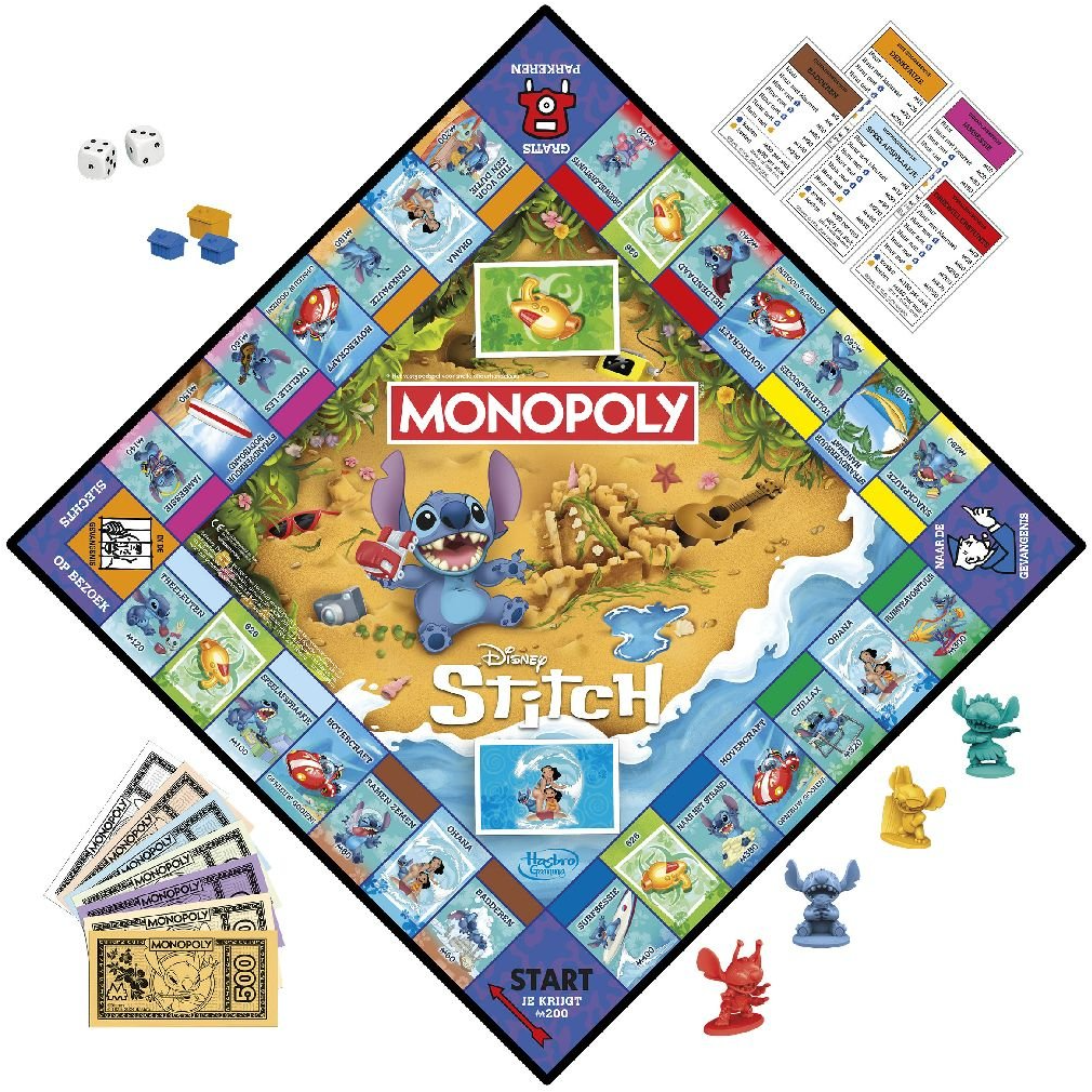 Monopoly - Stitch - kopen bij Spellenrijk.nl