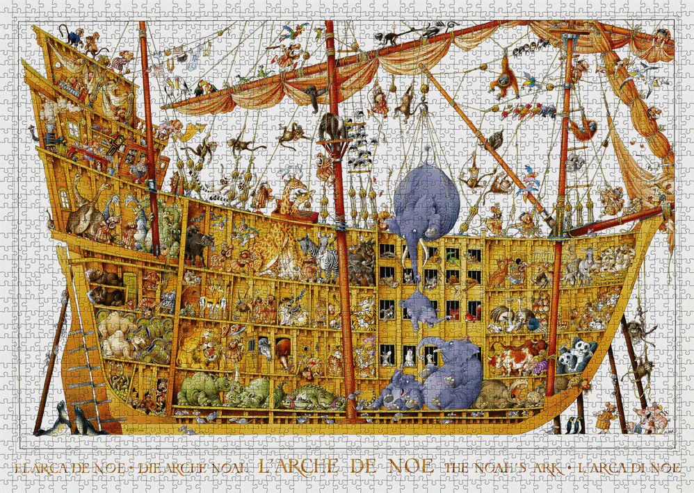 Triangle Box - Arche Noach Puzzel (2000 stukjes) - kopen bij Spellenrijk.nl