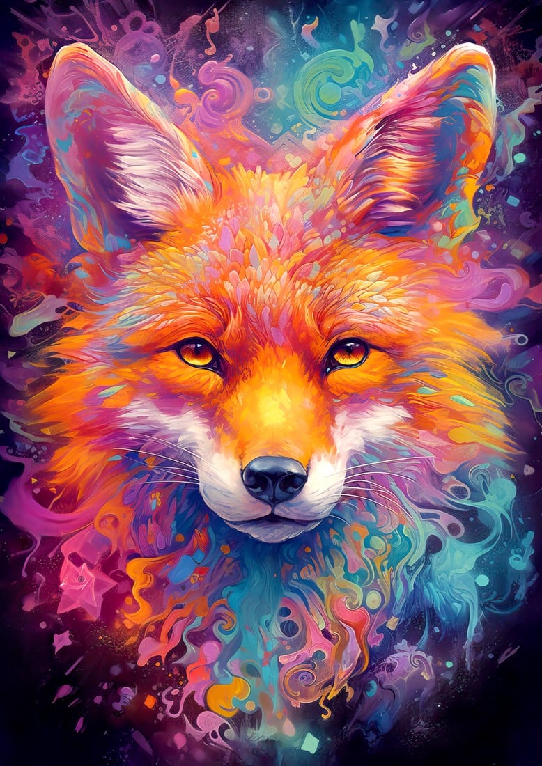 Fiery Fox Puzzel (1000 stukjes) - kopen bij Spellenrijk.nl