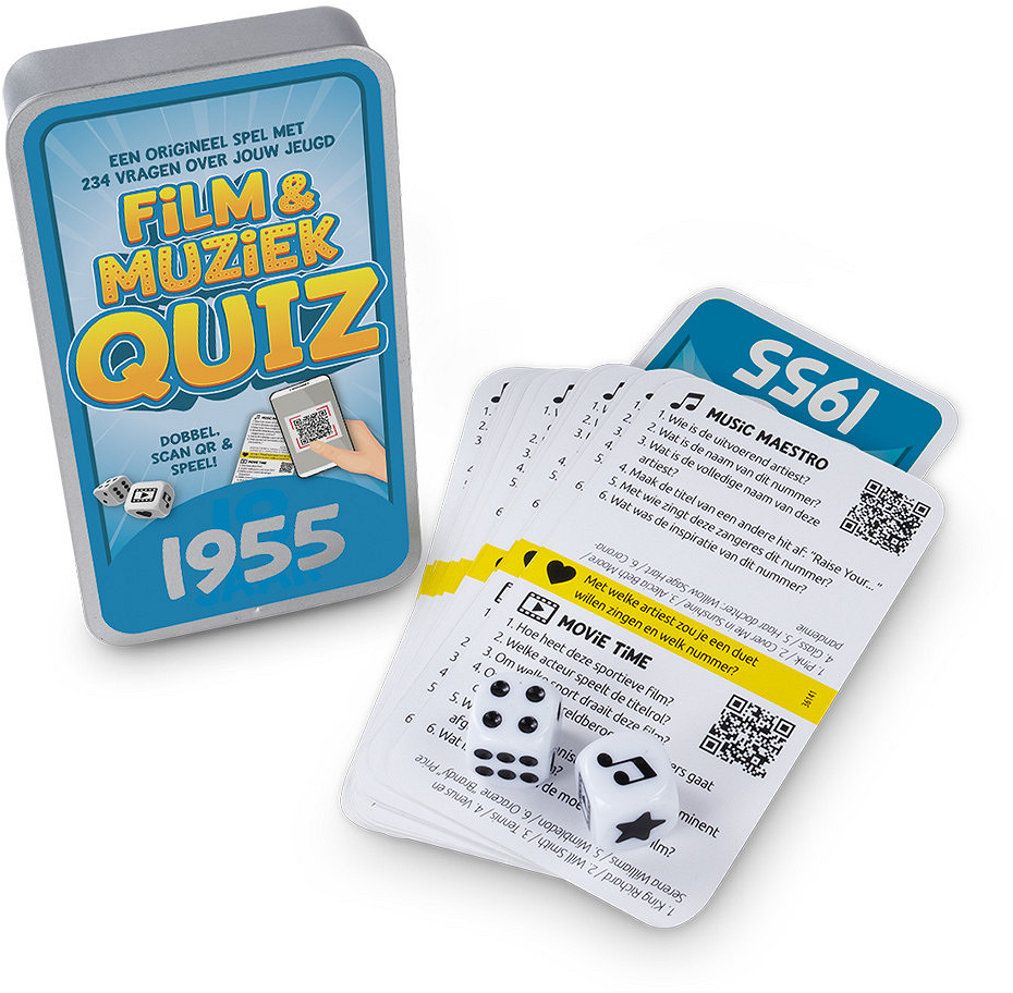 Film & Muziek Quiz - 1955 - kopen bij Spellenrijk.nl