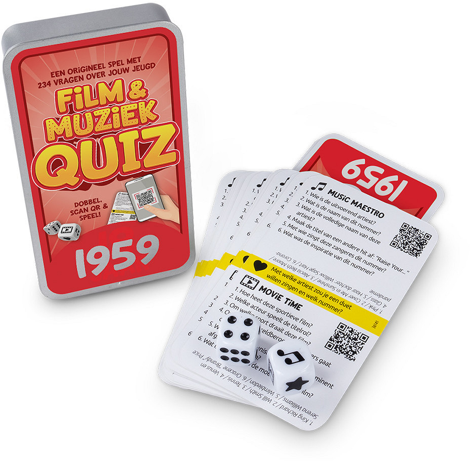 Film & Muziek Quiz - 1959 - kopen bij Spellenrijk.nl