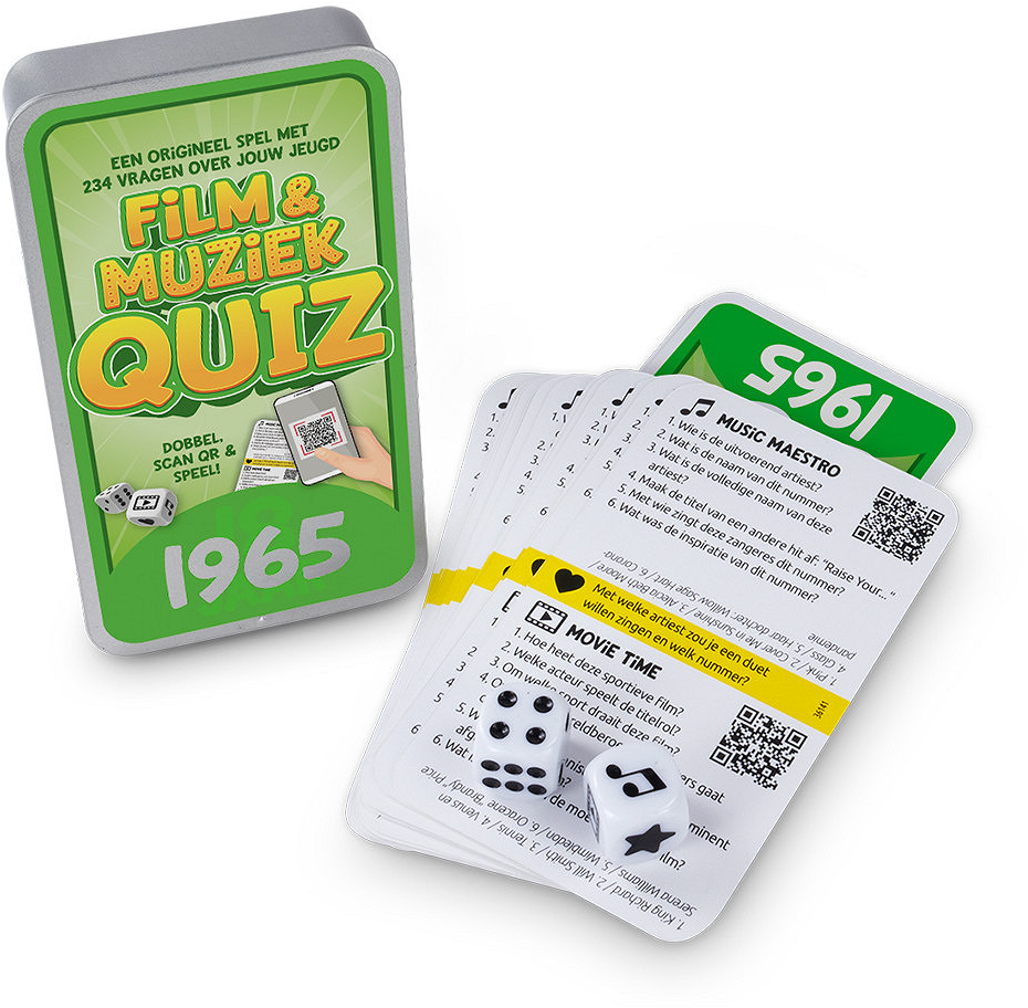 Film & Muziek Quiz - 1965 - kopen bij Spellenrijk.nl