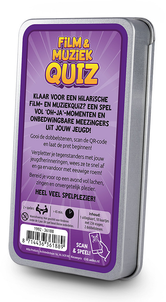 Film & Muziek Quiz - 1992 - kopen bij Spellenrijk.nl