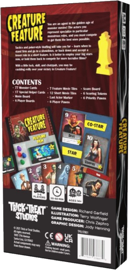 Creature Feature - Board Game - kopen bij Spellenrijk.nl