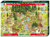 Funky Zoo - Black Forest Habitat Puzzel (1000 stukjes) - kopen bij ...