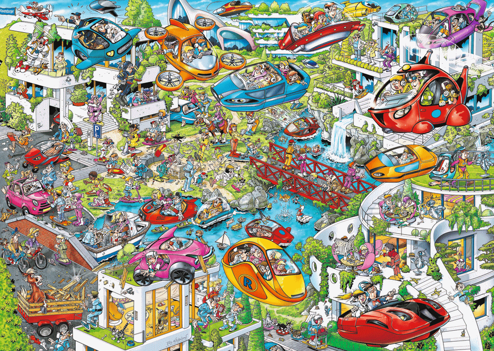 Time Travel 4 - Future Time Puzzel (1000 stukjes) - kopen bij ...
