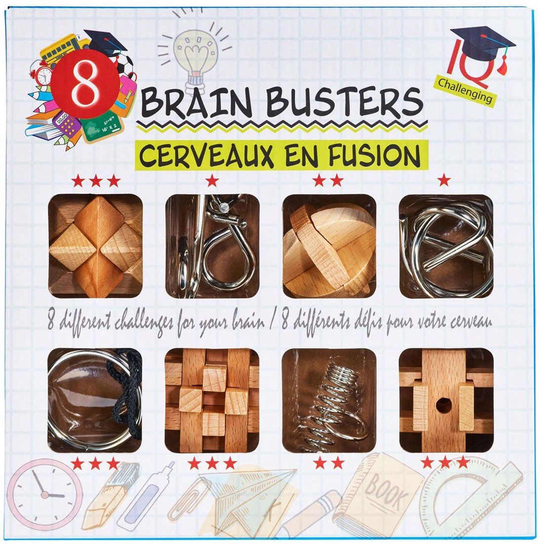 Eureka 3D Puzzle Collection - Brain Busters - kopen bij Spellenrijk.nl