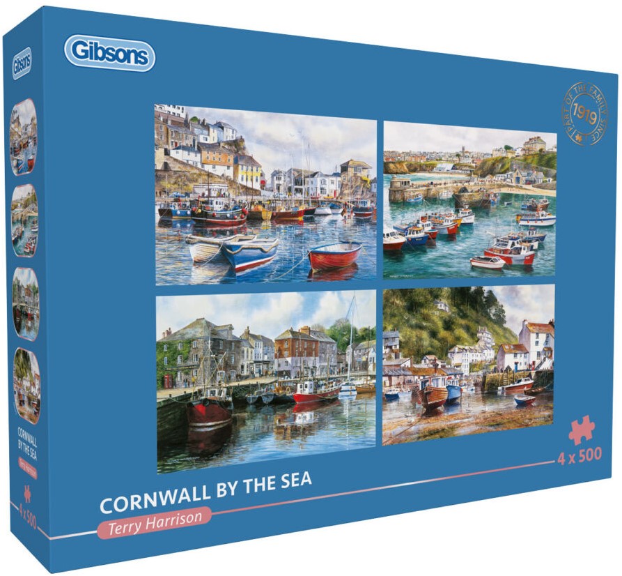Terry Harrison - Cornwall by the Sea Puzzel (4x500 stukjes) - kopen bij ...