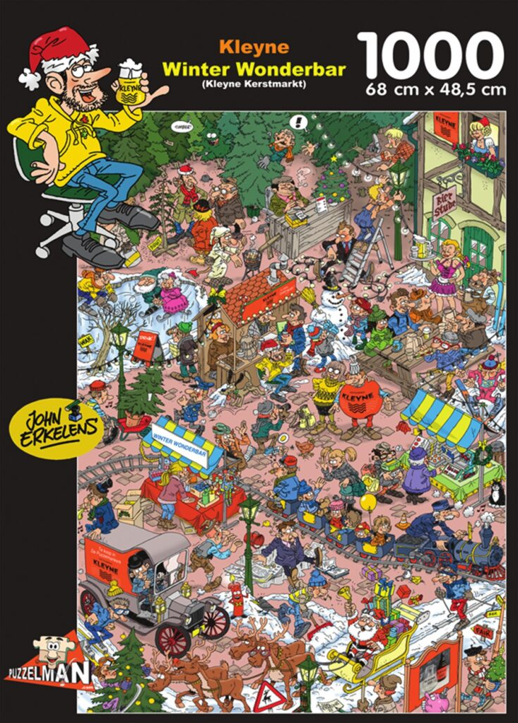 John Erkelens - Winter Wonderbar Puzzel (1000 stukjes) - kopen bij ...
