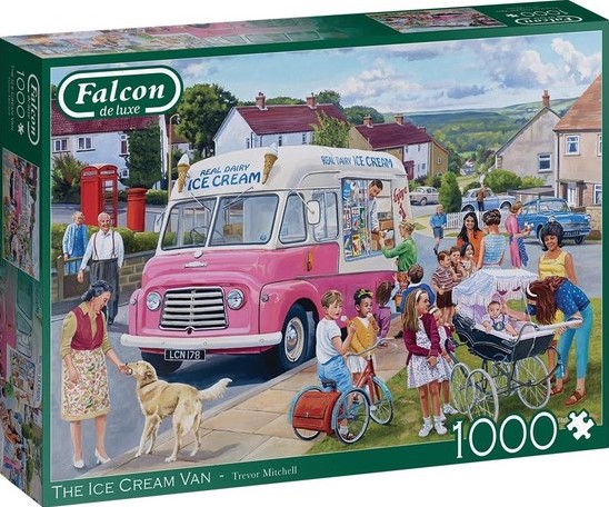 Falcon - The Ice Cream Van Puzzel (1000 stukjes) - kopen bij Spellenrijk.nl