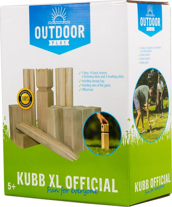 Kubb Game XL Official - kopen bij Spellenrijk.nl