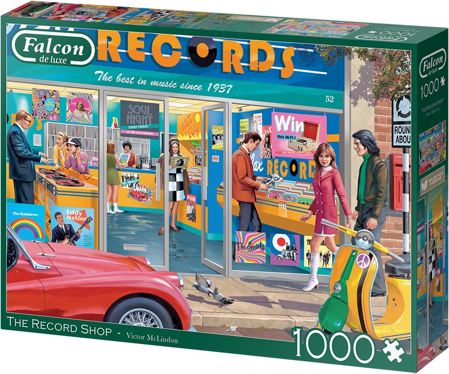 The Record Shop Puzzel (1000 stukjes) - kopen bij Spellenrijk.nl