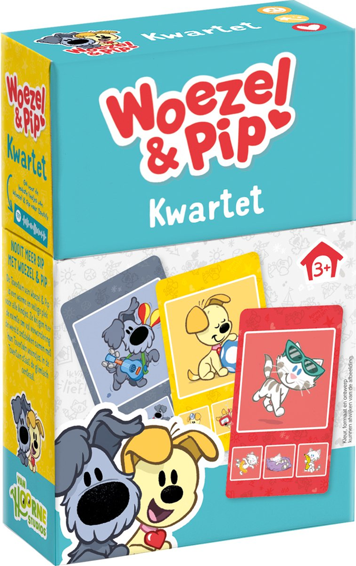 Woezel & Pip - Kwartet - kopen bij Spellenrijk.nl