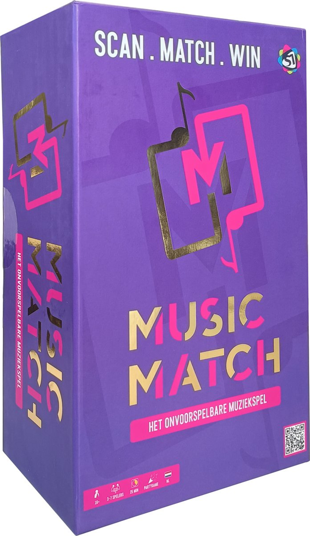 Music Match - Party Game - Muziekspel - kopen bij Spellenrijk.nl