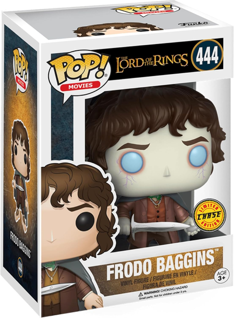 Funko Pop! - The Lord of the Rings Frodo Baggins Chase Variant #444 ...