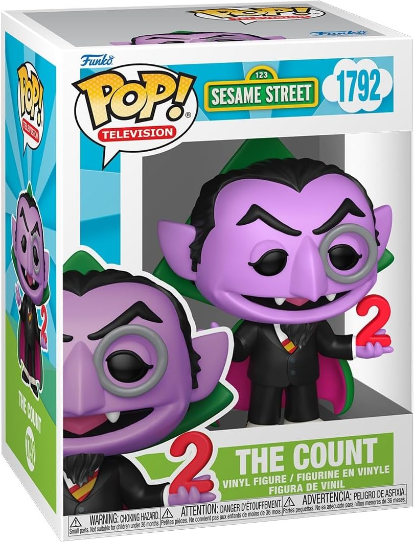 Funko Pop! - Sesame Street - The Count #1792 - kopen bij Spellenrijk.nl