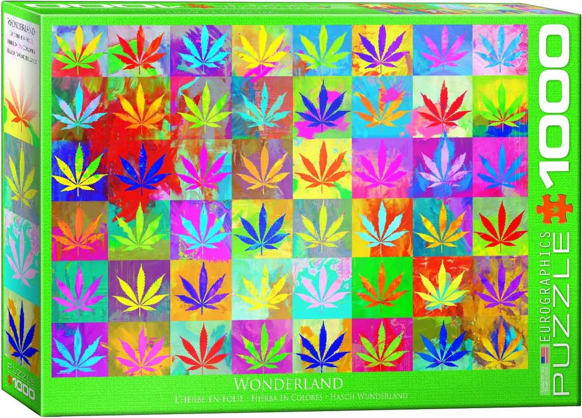 Weed Wonderland Puzzel (1000 stukjes) - kopen bij Spellenrijk.nl
