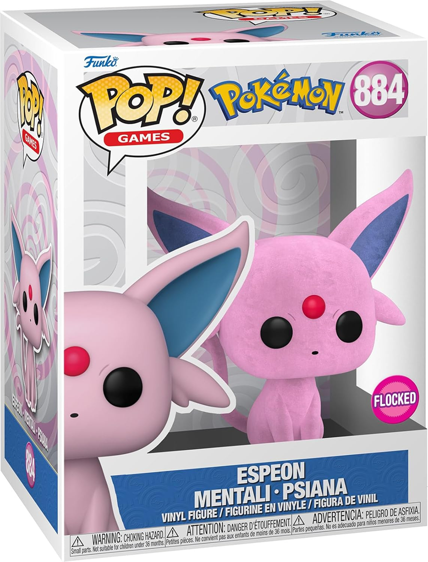 Funko Pop! - Pokemon Espeon (Flocked) #884 - kopen bij Spellenrijk.nl