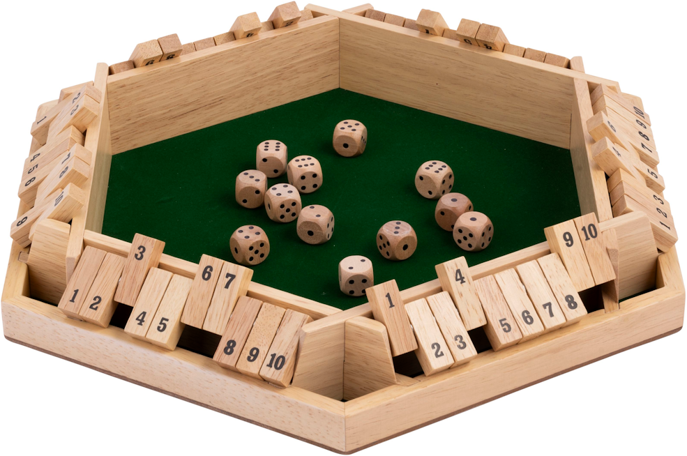 Shut the Box - 6 personen - kopen bij Spellenrijk.nl