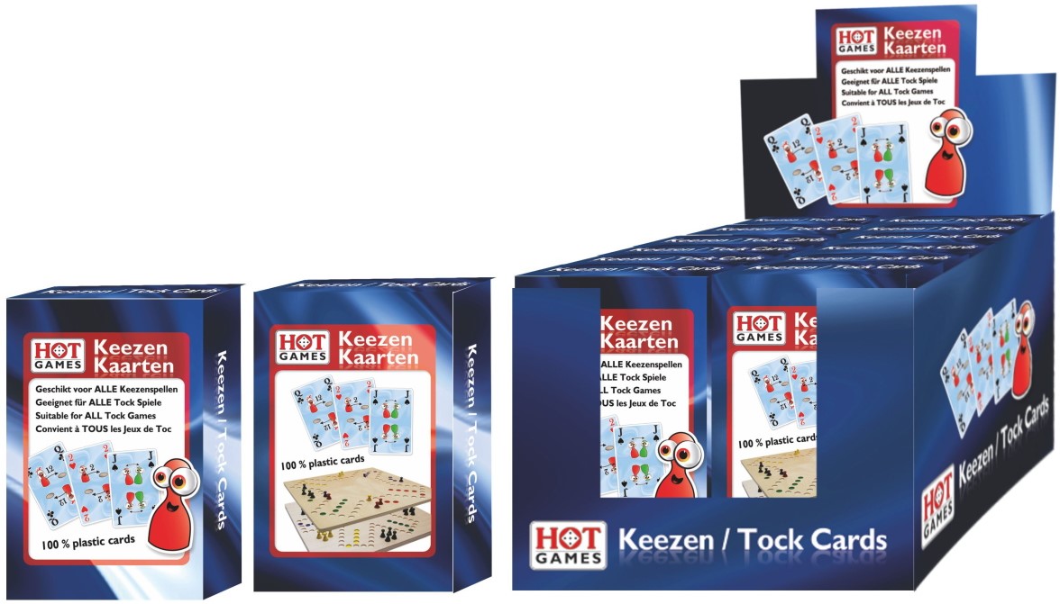 Keezenkaarten 100% Plastic - kopen bij Spellenrijk.nl