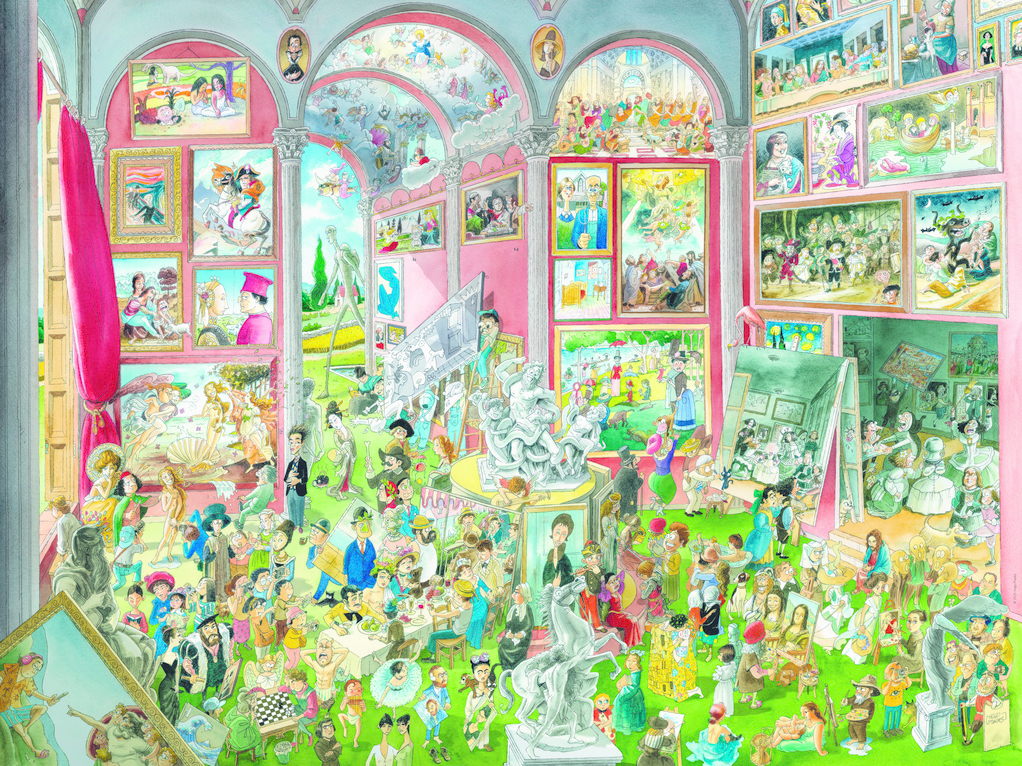 Cartoon Classics - Masterpieces Puzzel (1500 stukjes) - kopen bij ...