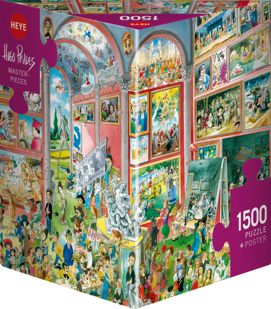 Cartoon Classics - Masterpieces Puzzel (1500 stukjes) - kopen bij ...