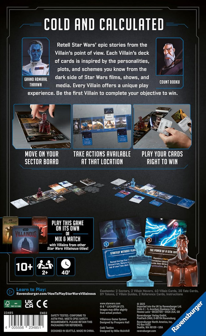 Disney Villainous - Star Wars Cold Tactics - Uitbreiding 3 - kopen bij ...