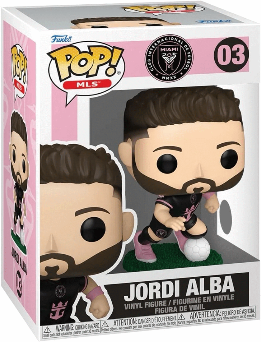 Funko Pop! - Football Inter Miami Jordi Alba #03 - kopen bij Spellenrijk.nl