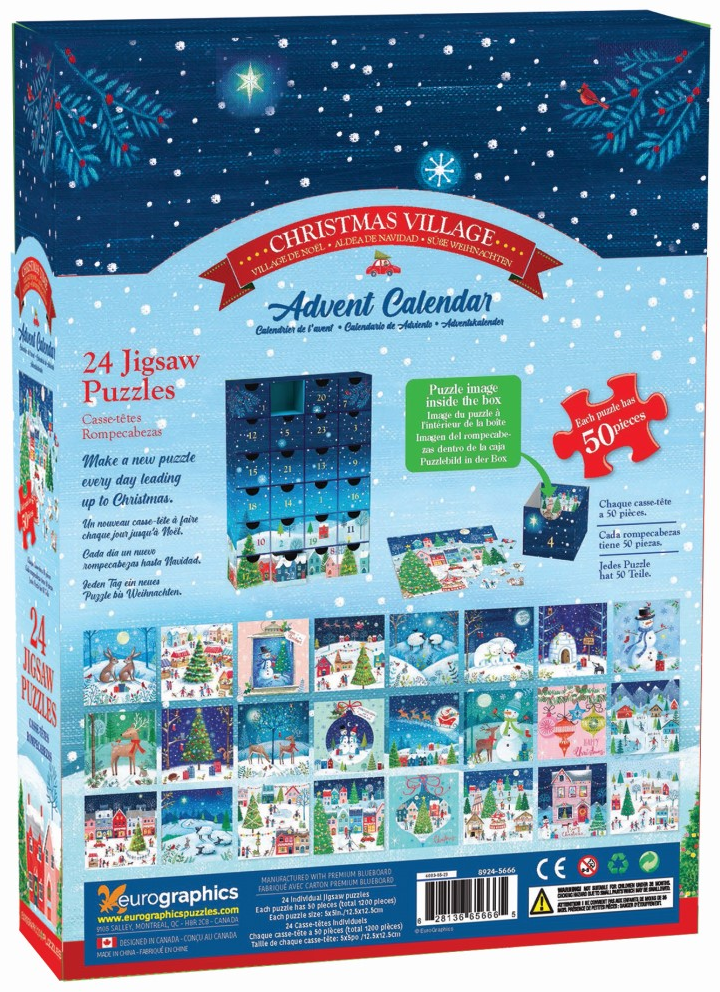 Advent Calendar – Christmas Village (24x 50 stukjes) - kopen bij ...