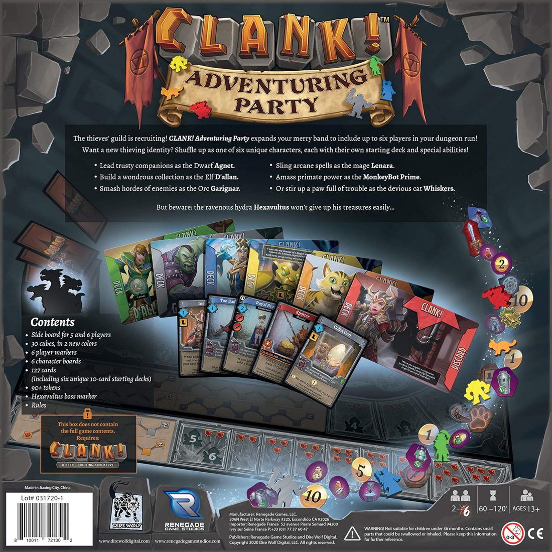 Clank! - Adventuring Party (Expansion) - kopen bij Spellenrijk.nl