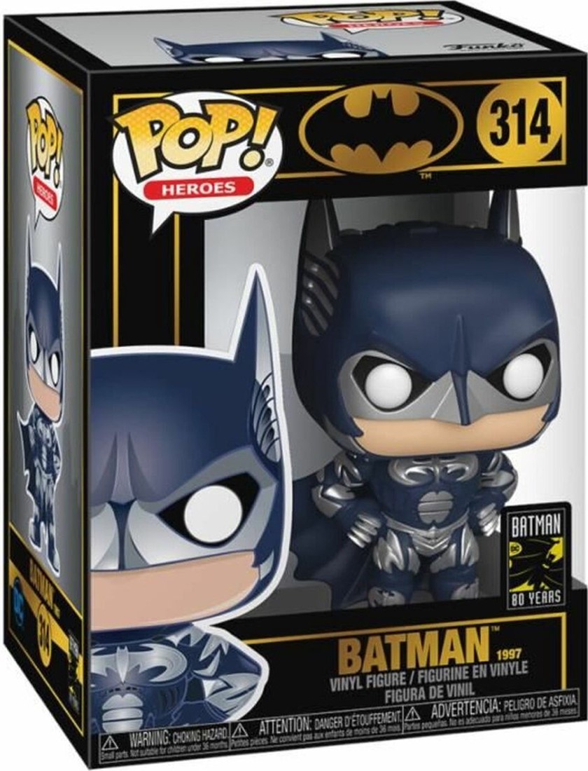 Funko Pop! - Batman 80th Batman 1997 #314 - kopen bij Spellenrijk.nl