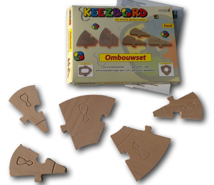 Keezbord 4 Personen Hout - kopen bij Spellenrijk.nl