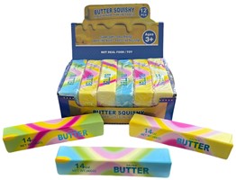 Butter Squishy - Squeeze Boterstaaf Tie-Die XL - kopen bij Spellenrijk.nl