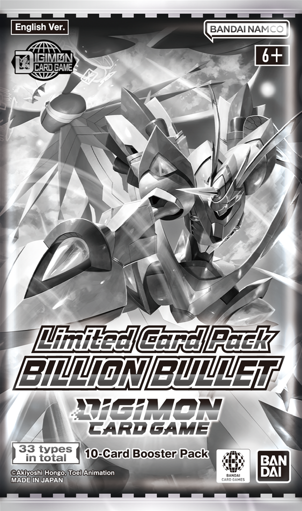 Digimon TCG - Billion Bullet Limited Boosterpack - kopen bij Spellenrijk.nl