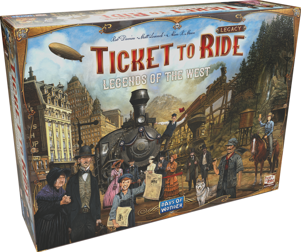 Ticket to Ride Legacy - Legends of the West (English) - kopen bij ...