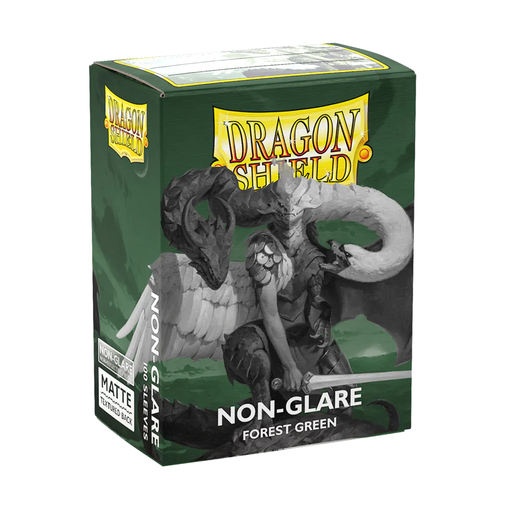 Dragon Shield - DS Non-Glare Matte Green Sleeves (100 sleeves) - kopen ...