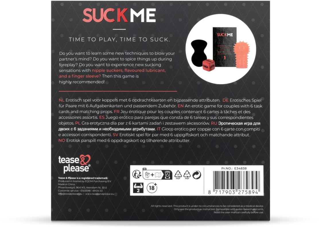 Tease & Please - Time To Suck - kopen bij Spellenrijk.nl