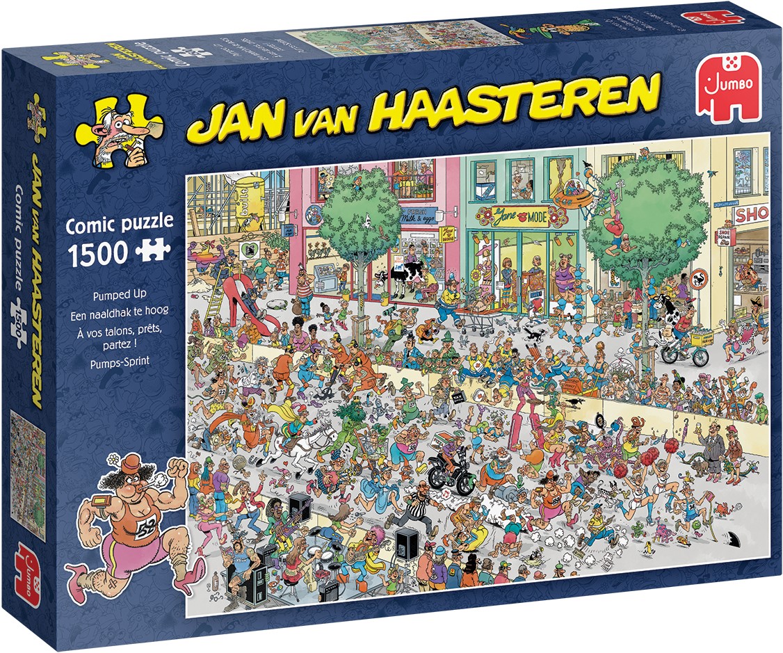 Jan van Haasteren - Een Naaldhak te Hoog Puzzel (1500 stukjes) - kopen ...