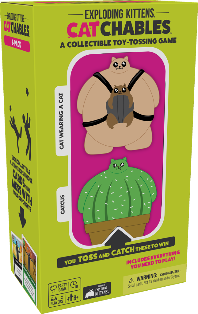 Exploding Kittens Catchables Catcus & Cat wearing (Engels) - kopen bij ...