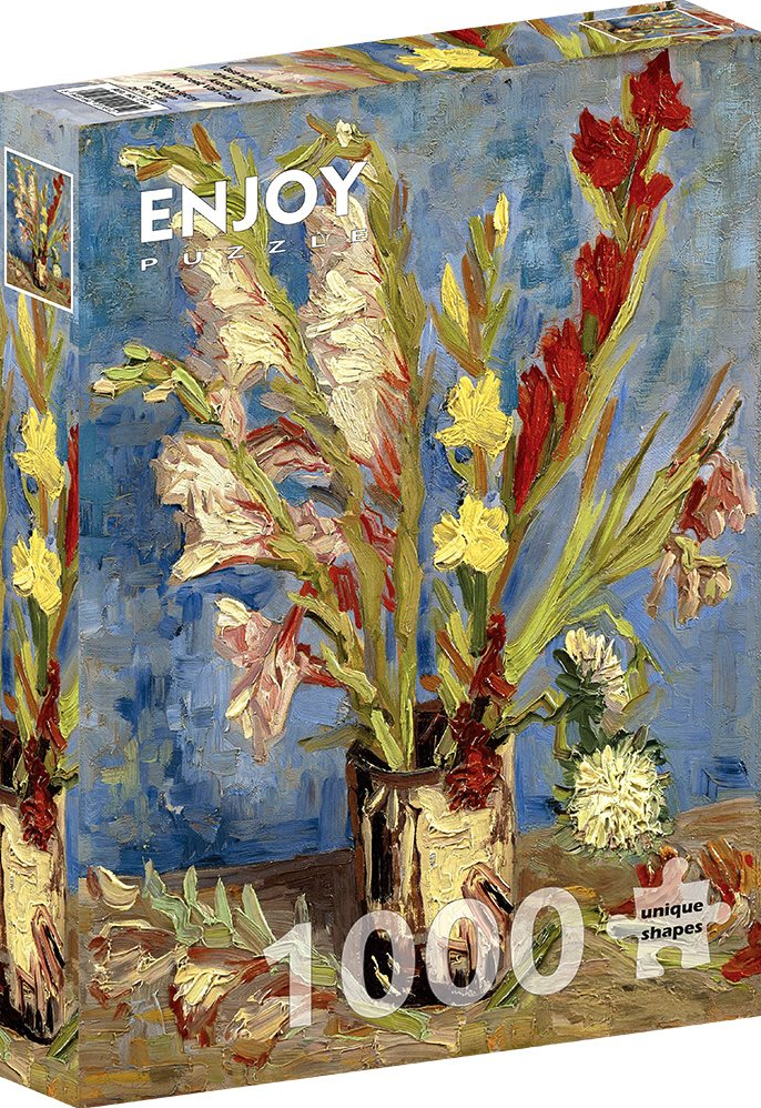 Vincent Van Gogh - Vaas met Gladiolen en Chinese Aster Puzzel (1000 ...