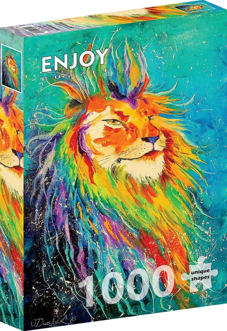 Rainbow Lion Puzzel (1000 stukjes) - kopen bij Spellenrijk.nl