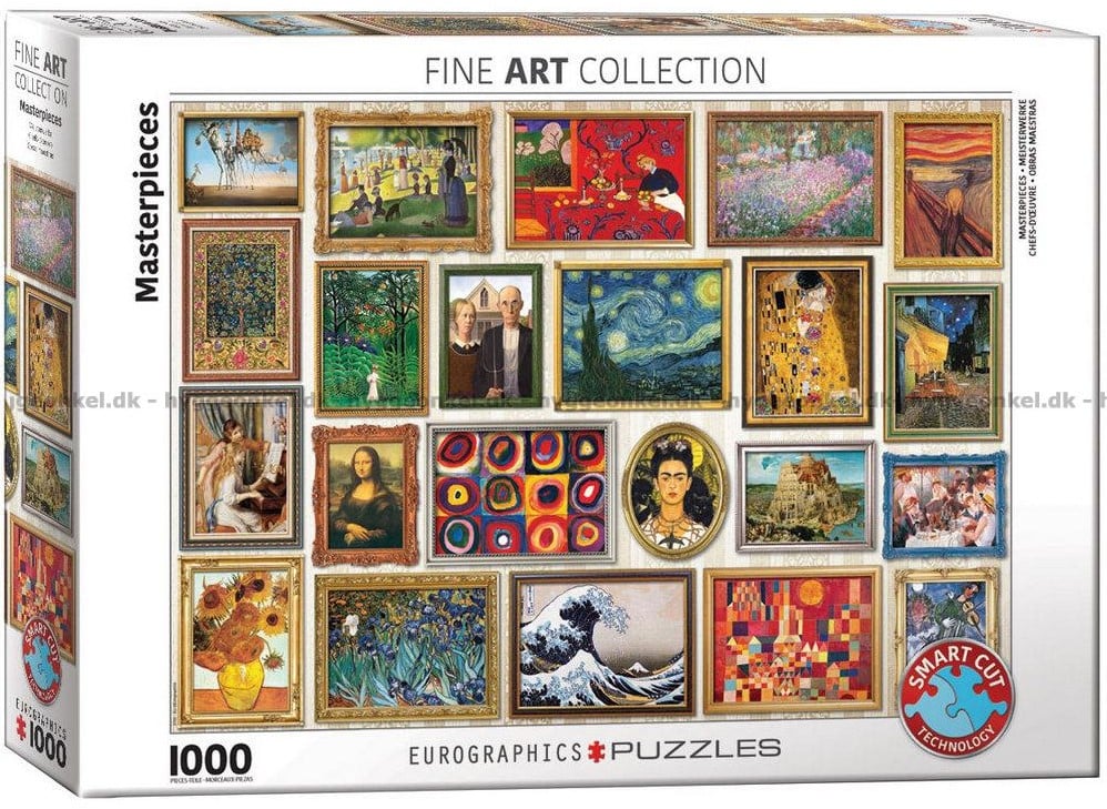 Masterpieces Puzzel (1000 stukjes) - kopen bij Spellenrijk.nl