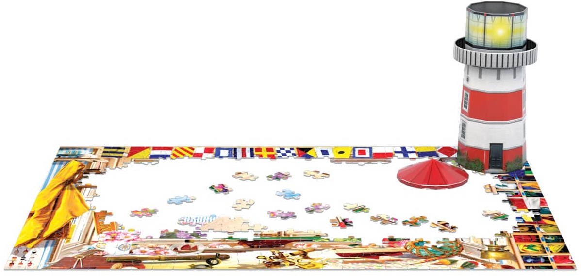 Lighthouse Tin Puzzel (550 stukjes) - kopen bij Spellenrijk.nl